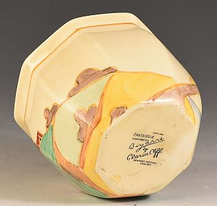 Clarice Cliff SECRETS CHESTER FERN POT C.1933